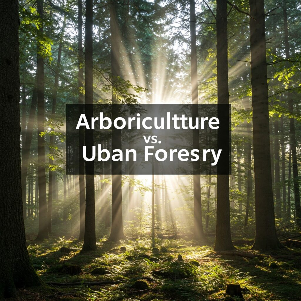 Arboriculture Vs Urban Forestry Comparison 101 - Everything Arboriculture