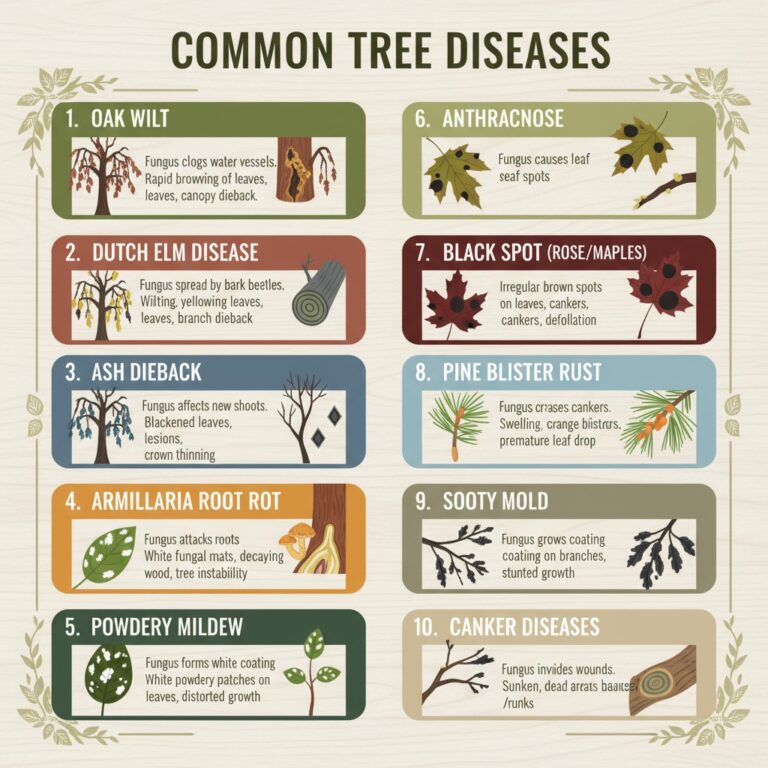 20+ Tree Diseases: Types, Causes, Symptoms - Everything Arboriculture